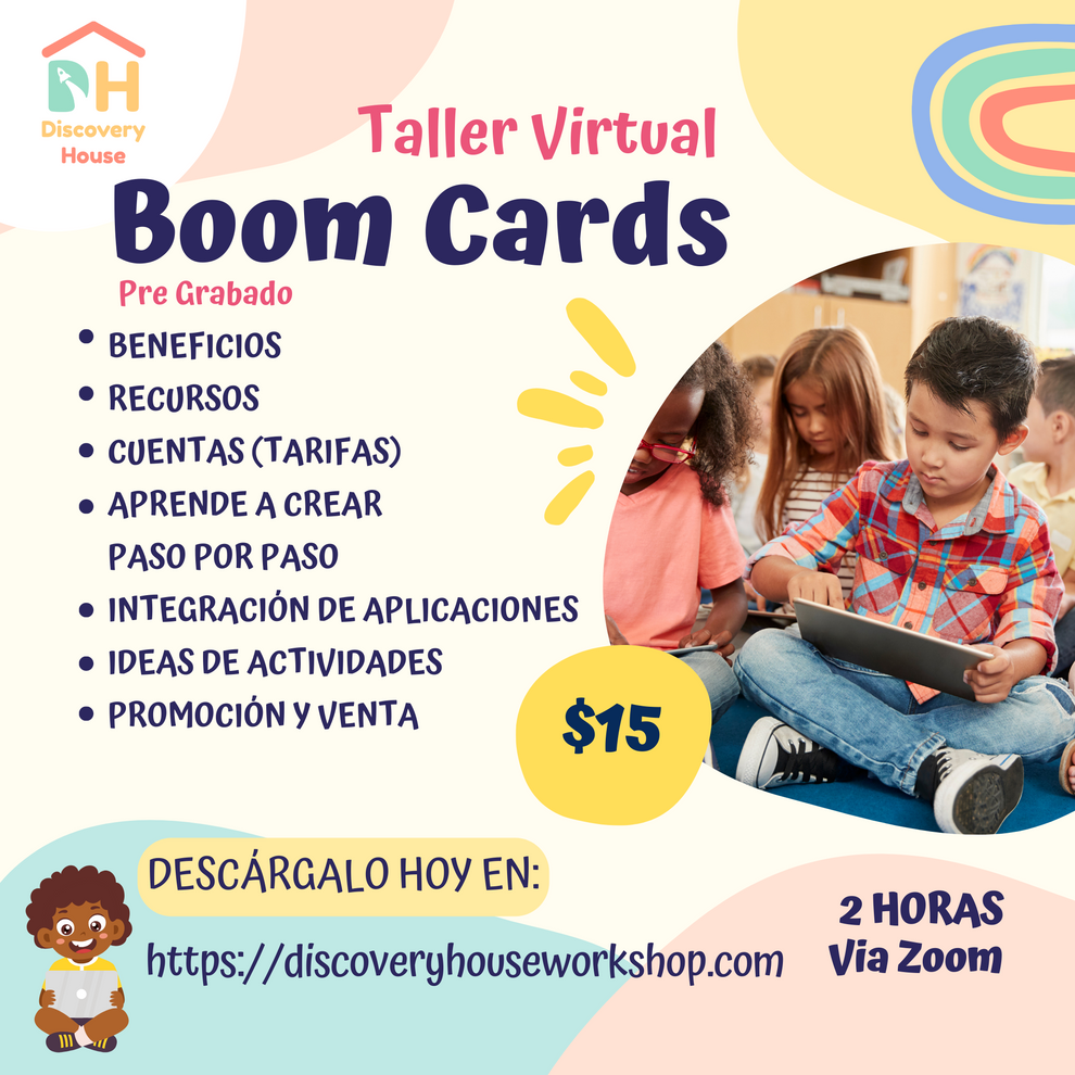 Taller: Boom Cards – Discovery House Workshop