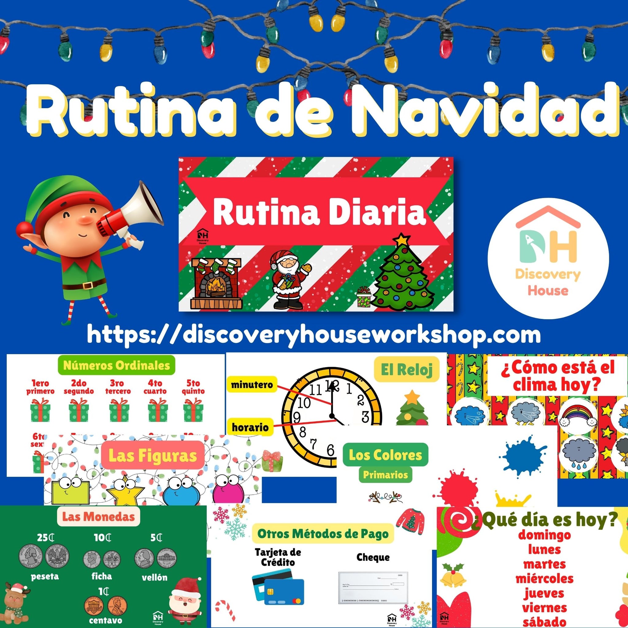 Rutina Diaria - Navidad – Discovery House Workshop